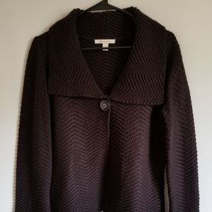 JM Collection | Sweaters | Jm Collections Womens Sweater Jacket Black ...